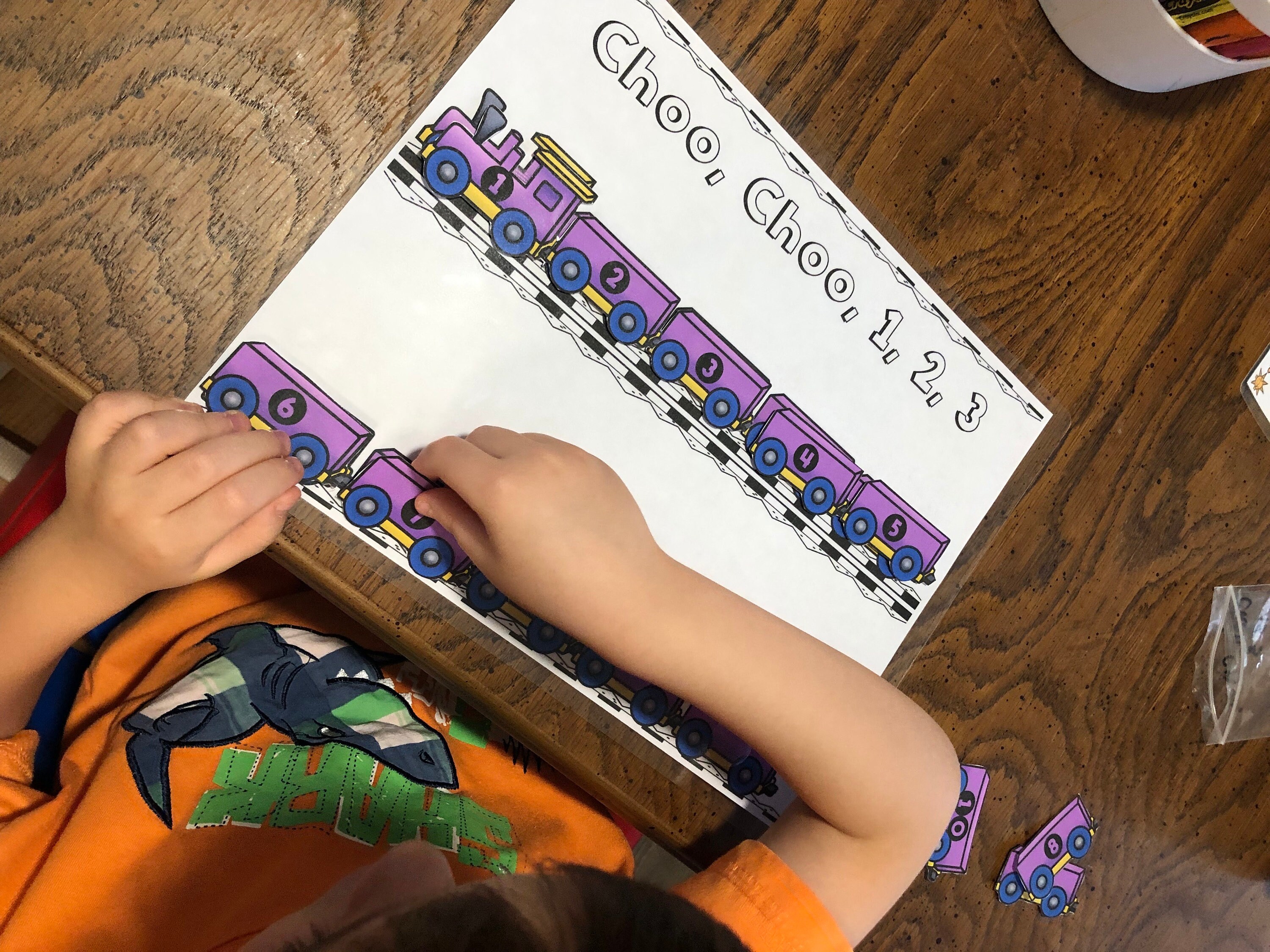 Counting Learning Mat Bundle / Preschool Counting Activities ...