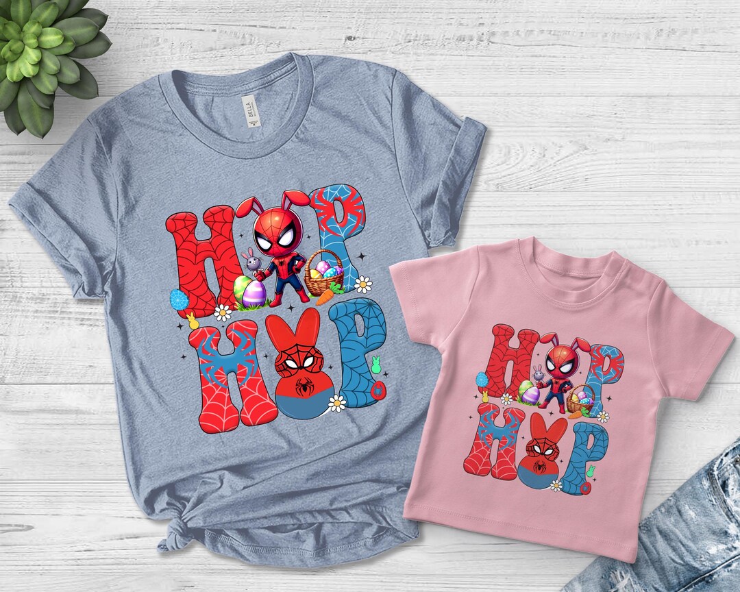 Spiderman Easter Shirt, Spidey Easter Basket Shirt, Easter Eggs Shirt ...