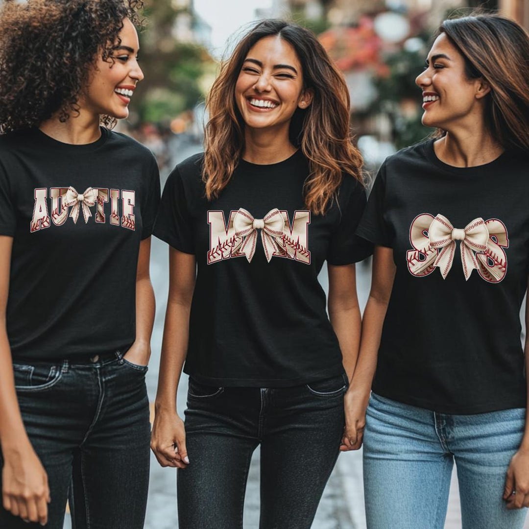 Personalized Family Matching Baseball Theme Shirt, Custom Baseball Mama ...