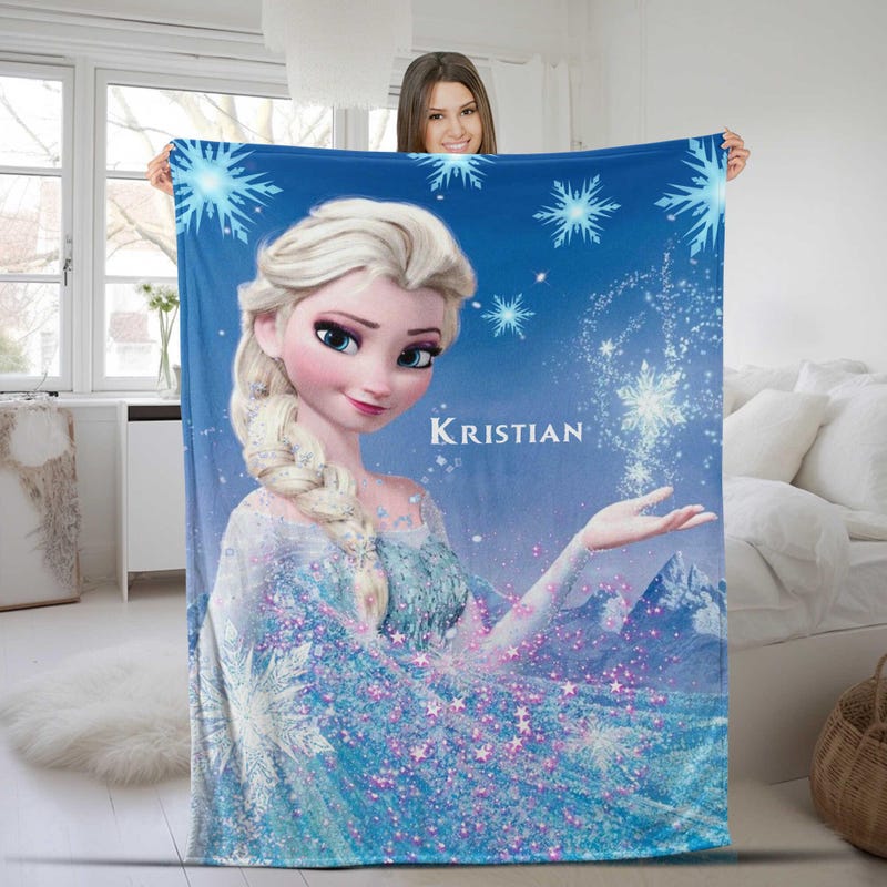 Frozen Blanket - Etsy