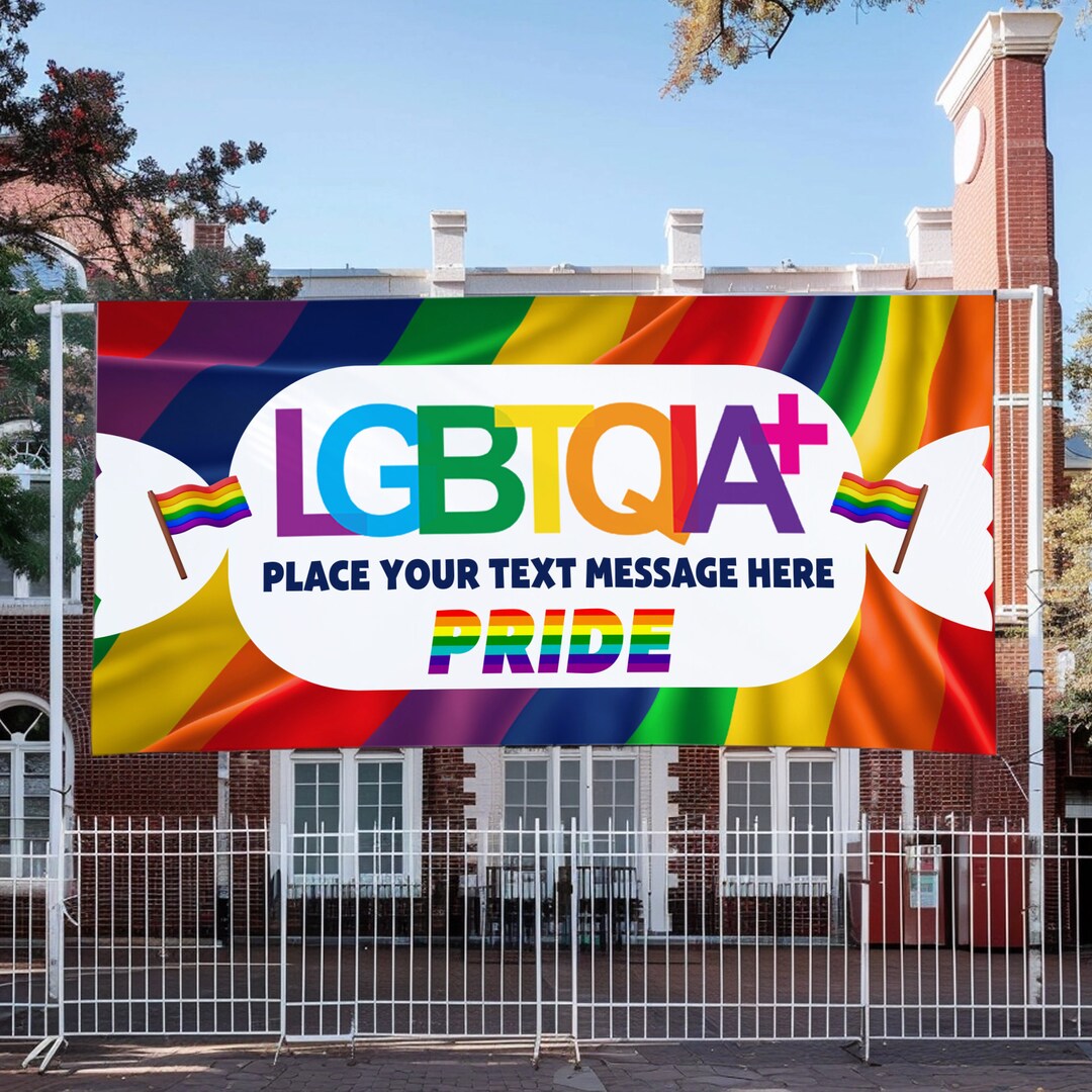 Pride Day Gay Rainbow Backdrop Progressive Pride Month Support LGBTQ ...