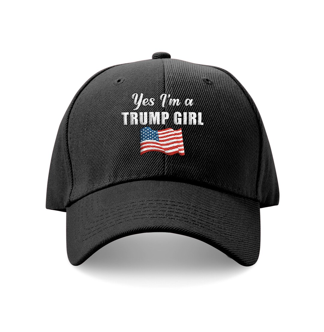 Trump Girl Baseball Cap, Trump Girl Hat, Women for Trump Hat, Trump ...