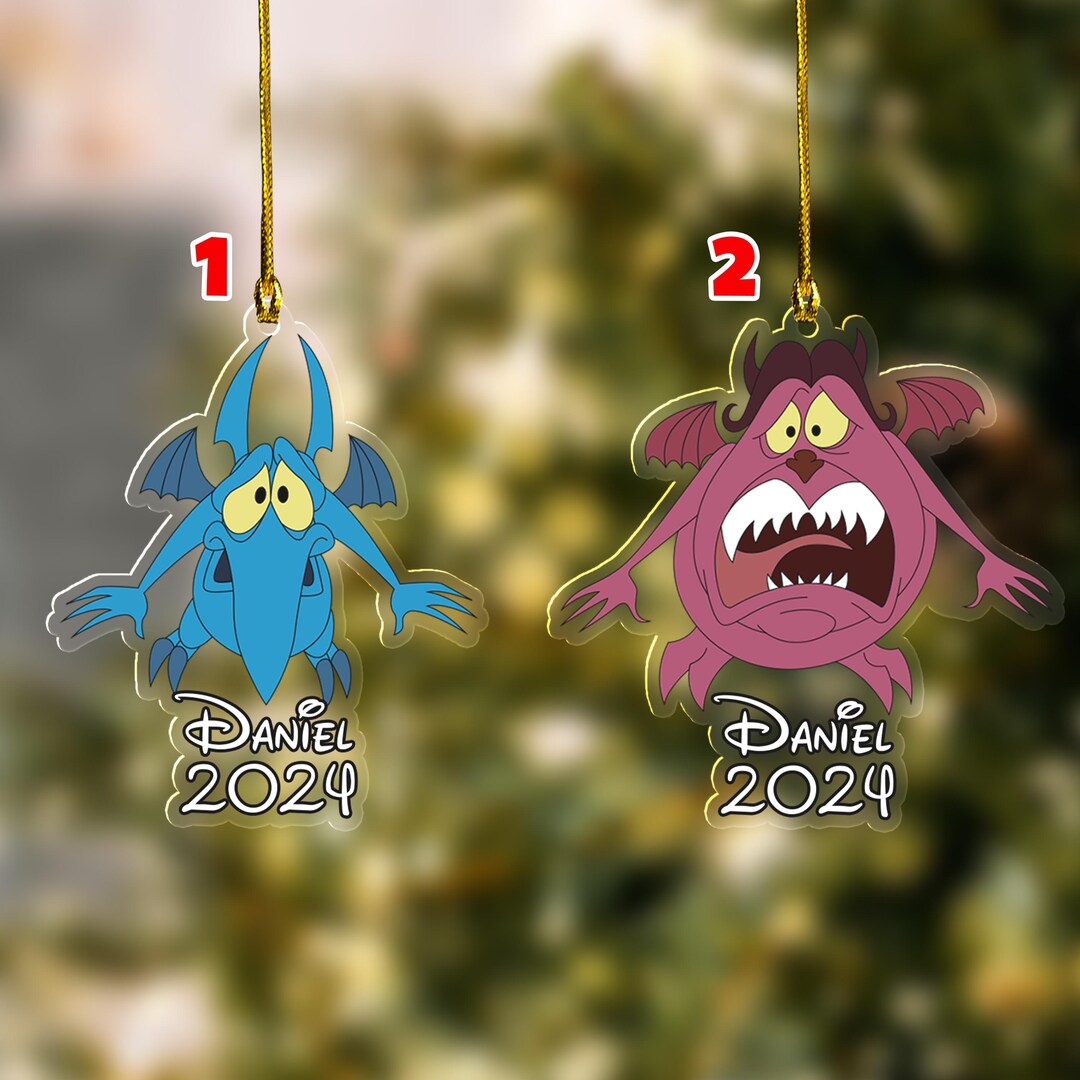 Personalized Pain and Panic Christmas Ornament, Hercules Characters ...
