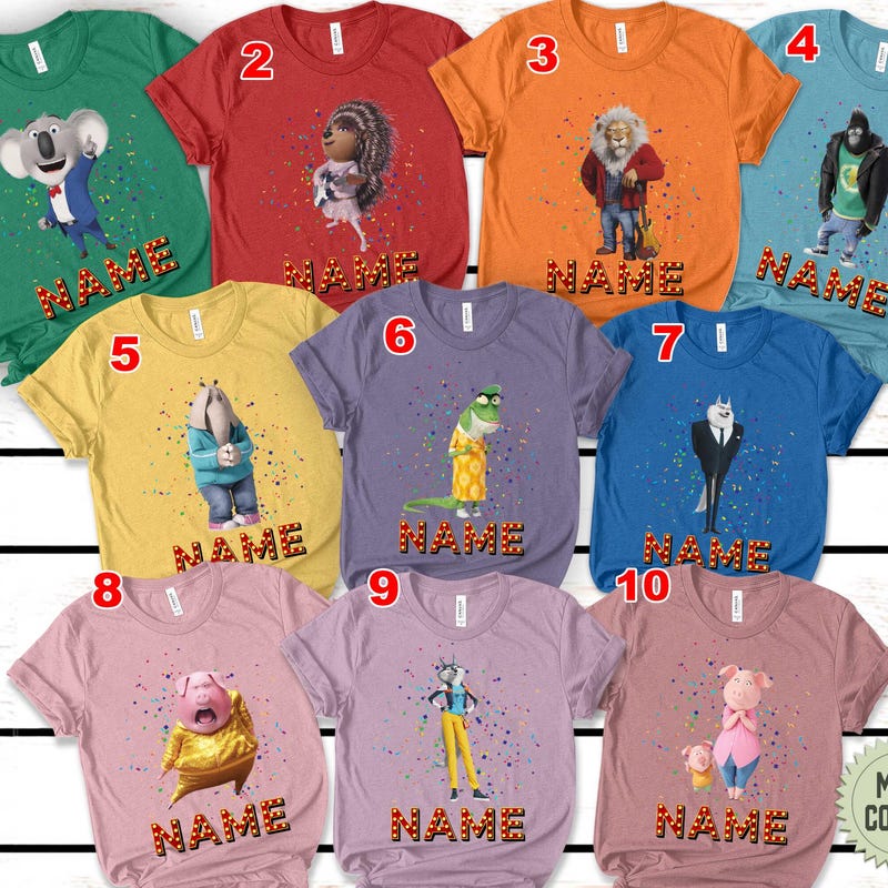 Sing Movie Birthday - Etsy