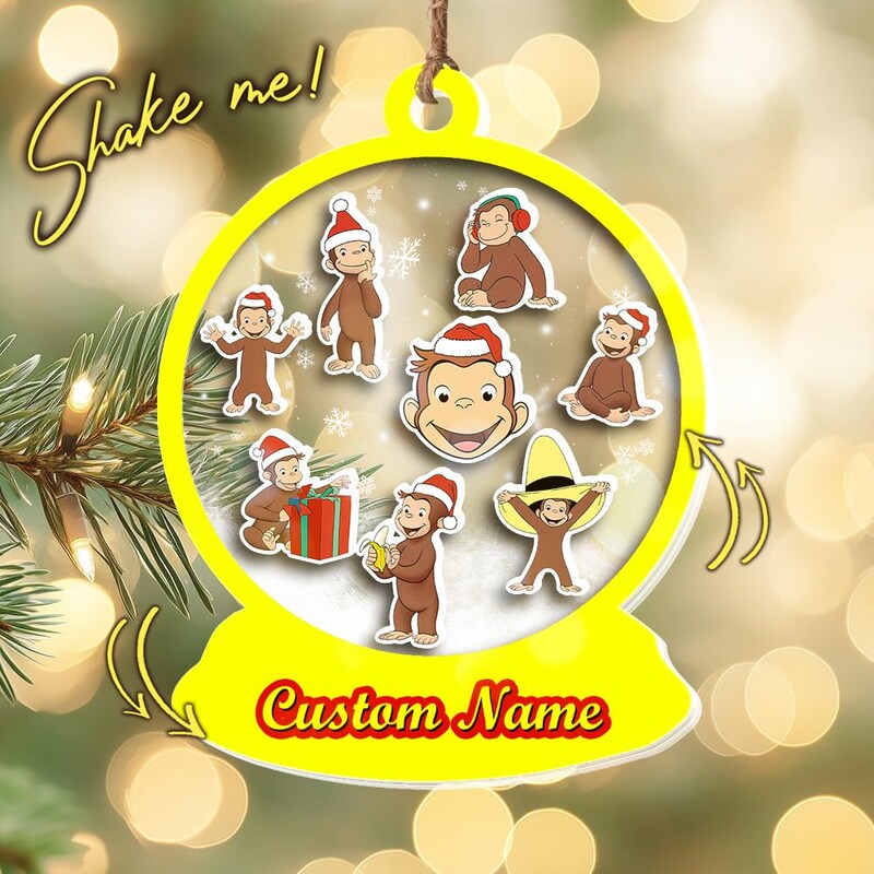 Curious George Decor - Etsy