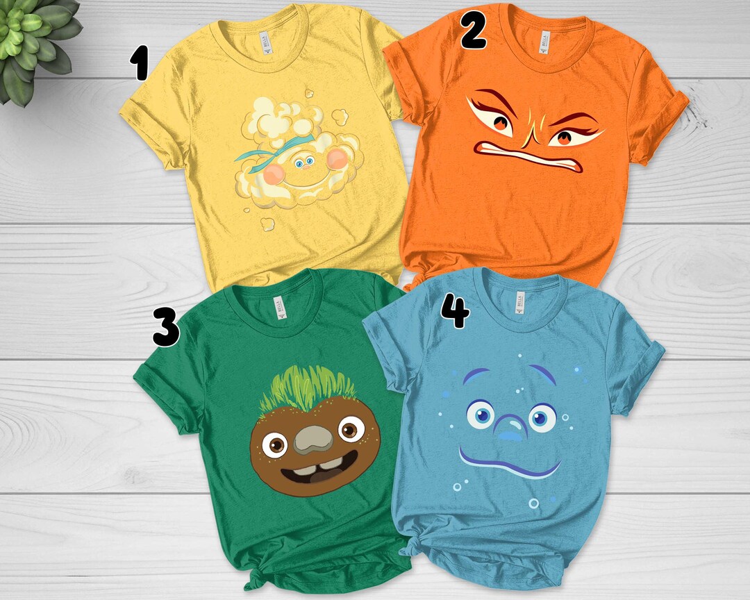 Elemental Costume Family Shirts, Elemental Shirt, Elemental Ember Wade ...