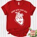 CHD Awareness Shirt, Brave Heart Shirt, Congenital Heart Defect Shirt ...