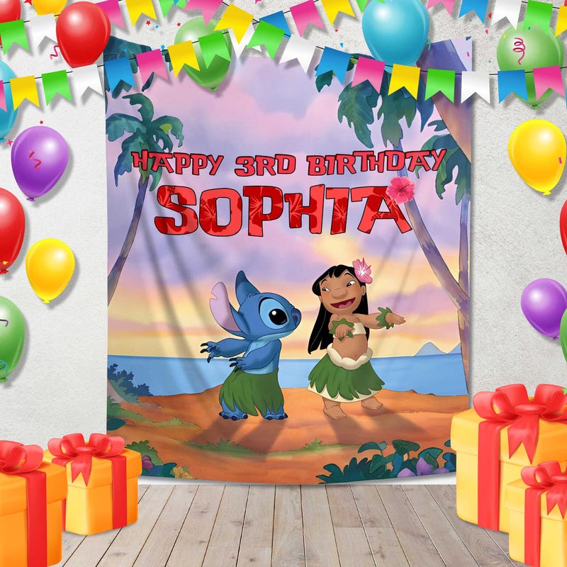 Lilo and Stitch Birthday Party Decor - Etsy