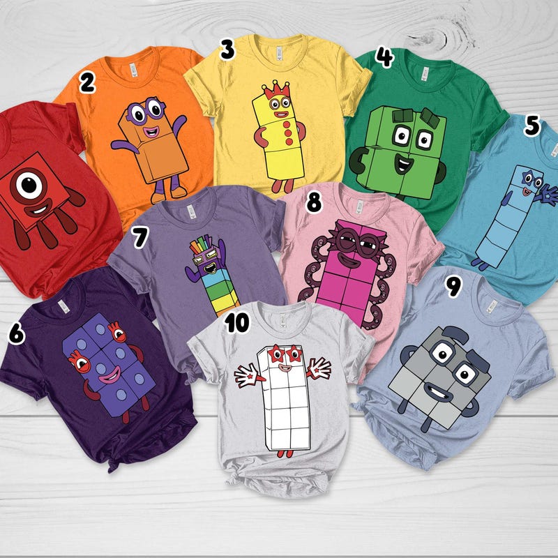 Number Blocks Costume - Etsy