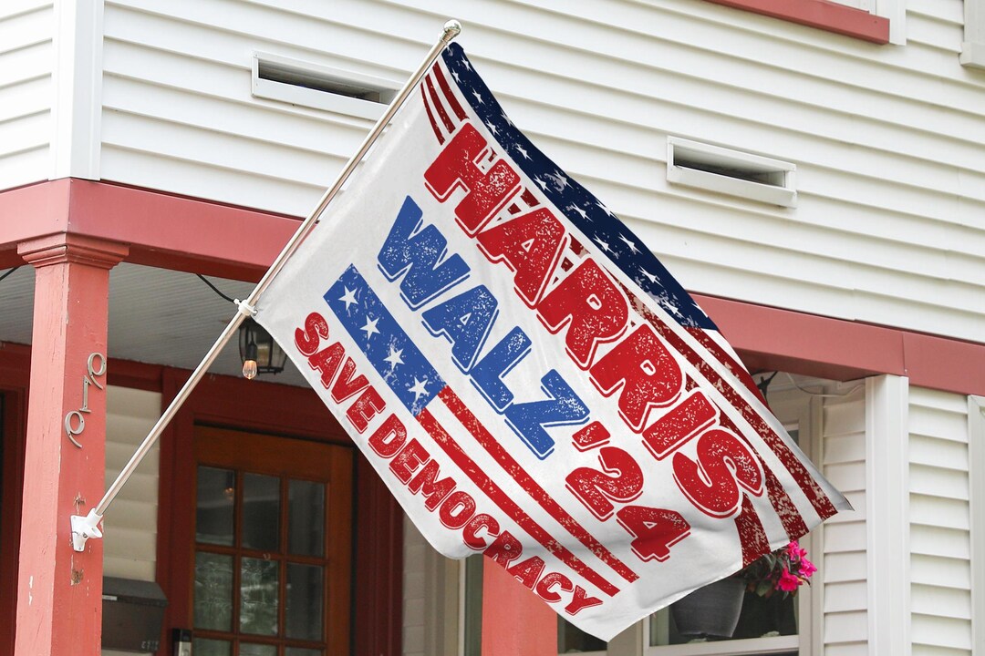 Kamala Harris Walz VP, Tim Walz VP, Harris 2024 Yard Sign with Stand ...