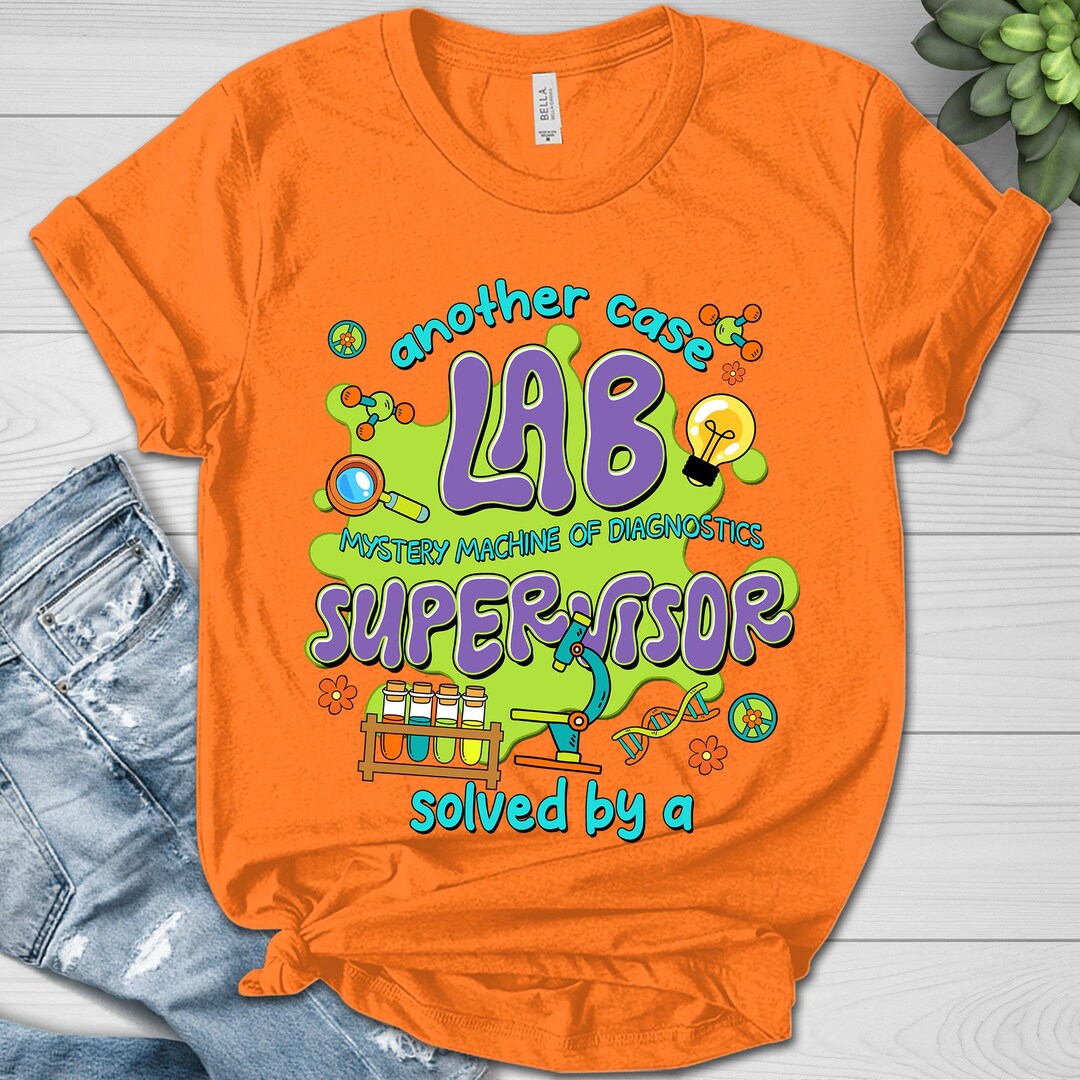 Lab Supervisor Shirt, ASCP Lab Week 2025 T-shirt, Mystery Machine of ...