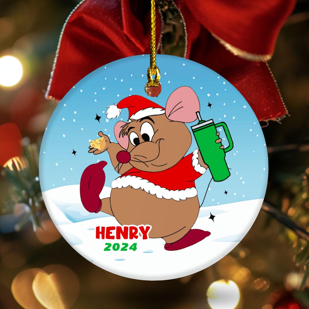 Disney Gus Gus Ornament, Gus Gus Cinderella Ornament, Disney Gus Gus ...