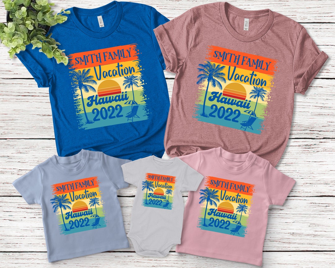 Custom Vacation Shirt, Family Matching Vacation Shirts, Vacation Shirts ...