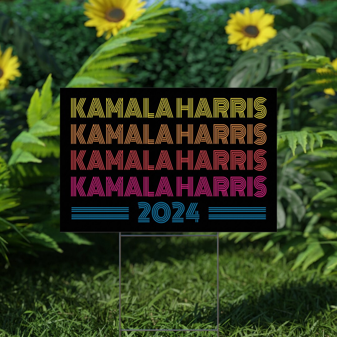 Kamala Harris 2024 Sign, Kamala Harris for the People Sign, President ...