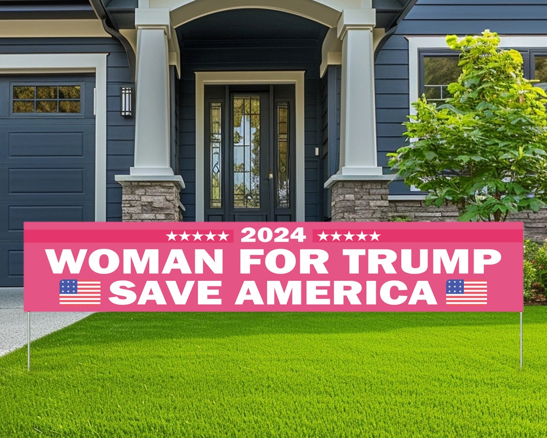 Women for Donald Trump Banner, President Republican Maga Vote Red Save ...