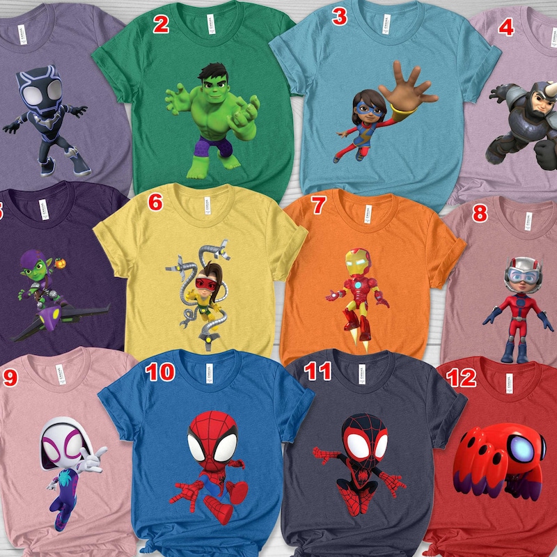 Spidey and His Amazing Friends Costumes - Etsy