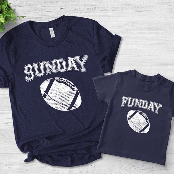 Dad and Son Matching Football Shirts - Etsy