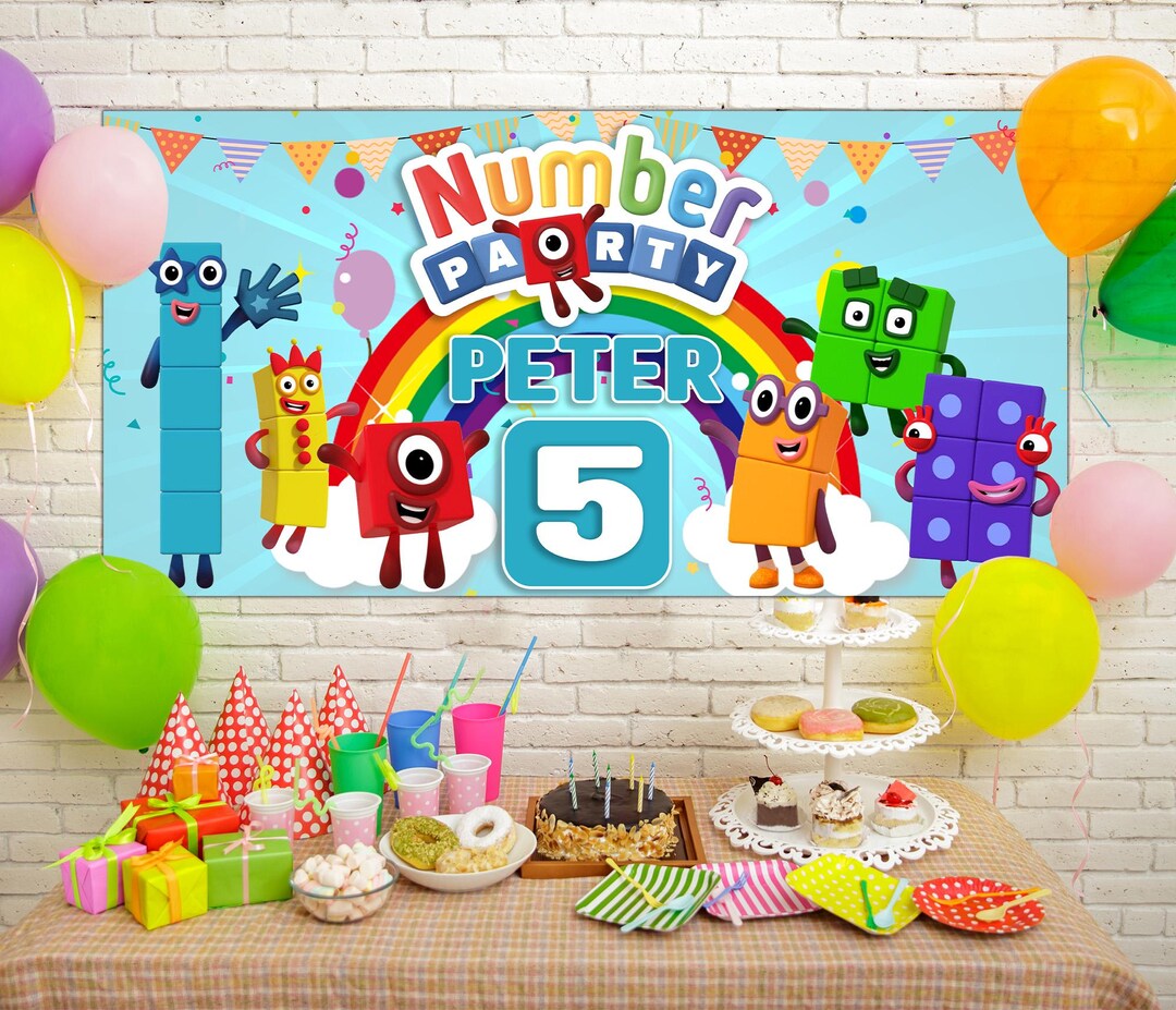 Personalized Numberblocks Quilt Blanket, Numberblocks Blanket ...