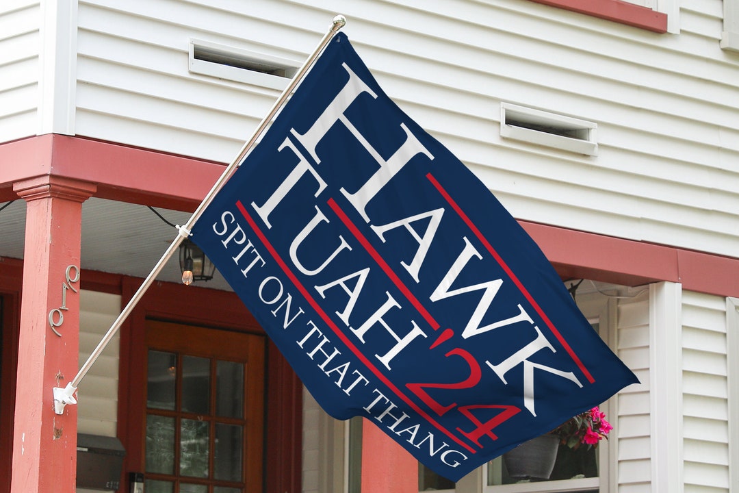 Hawk Tuah 24 Spit on That Thang Flag, Hawk Tuah Girl Flag, Hawk Tuah ...