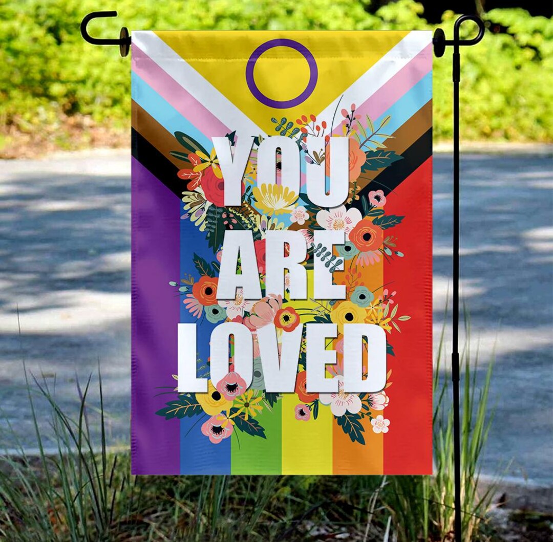 You Are Loved Pride Flag - LGBTQ Support Rainbow Flag, LQBT Pride Flag ...