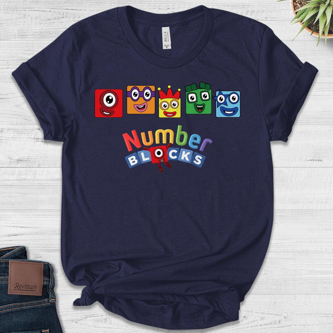 Custom Numberblocks Math Teacher T-shirts, Numberblocks Family, Teacher ...