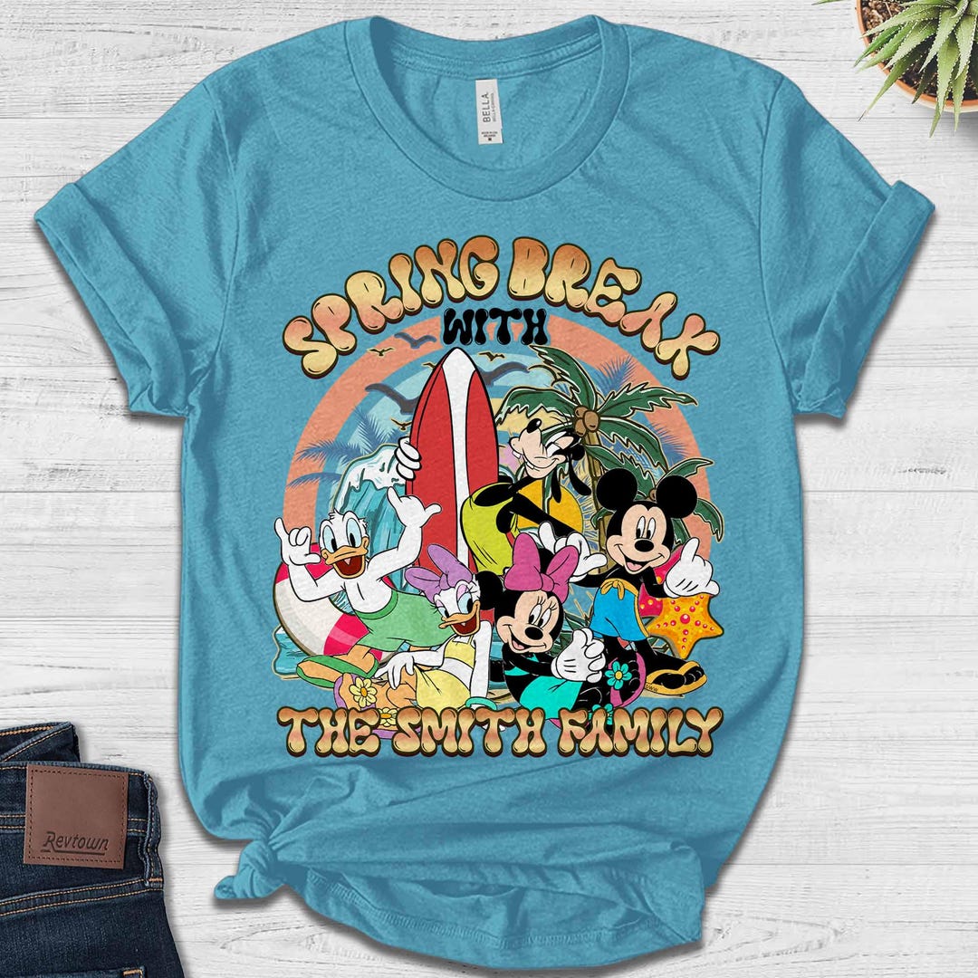 Disney Movie Spring Break 2025 Shirts, Group Toy Story, Disney Cars ...