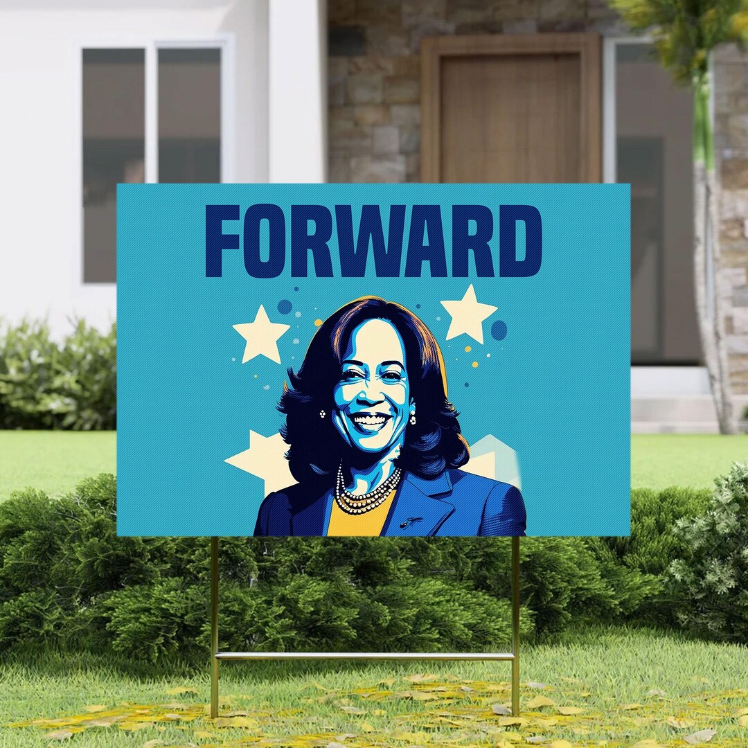 Kamala Forward Sign, Kamala Harris Sign, Kamala Sign, Kamala Harris ...