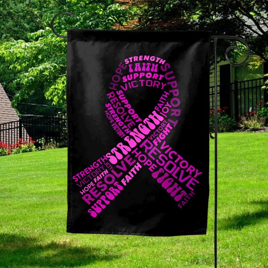 Cancer Warrior Flag, Breast Cancer Flag, Stronger Than Cancer, Cancer ...
