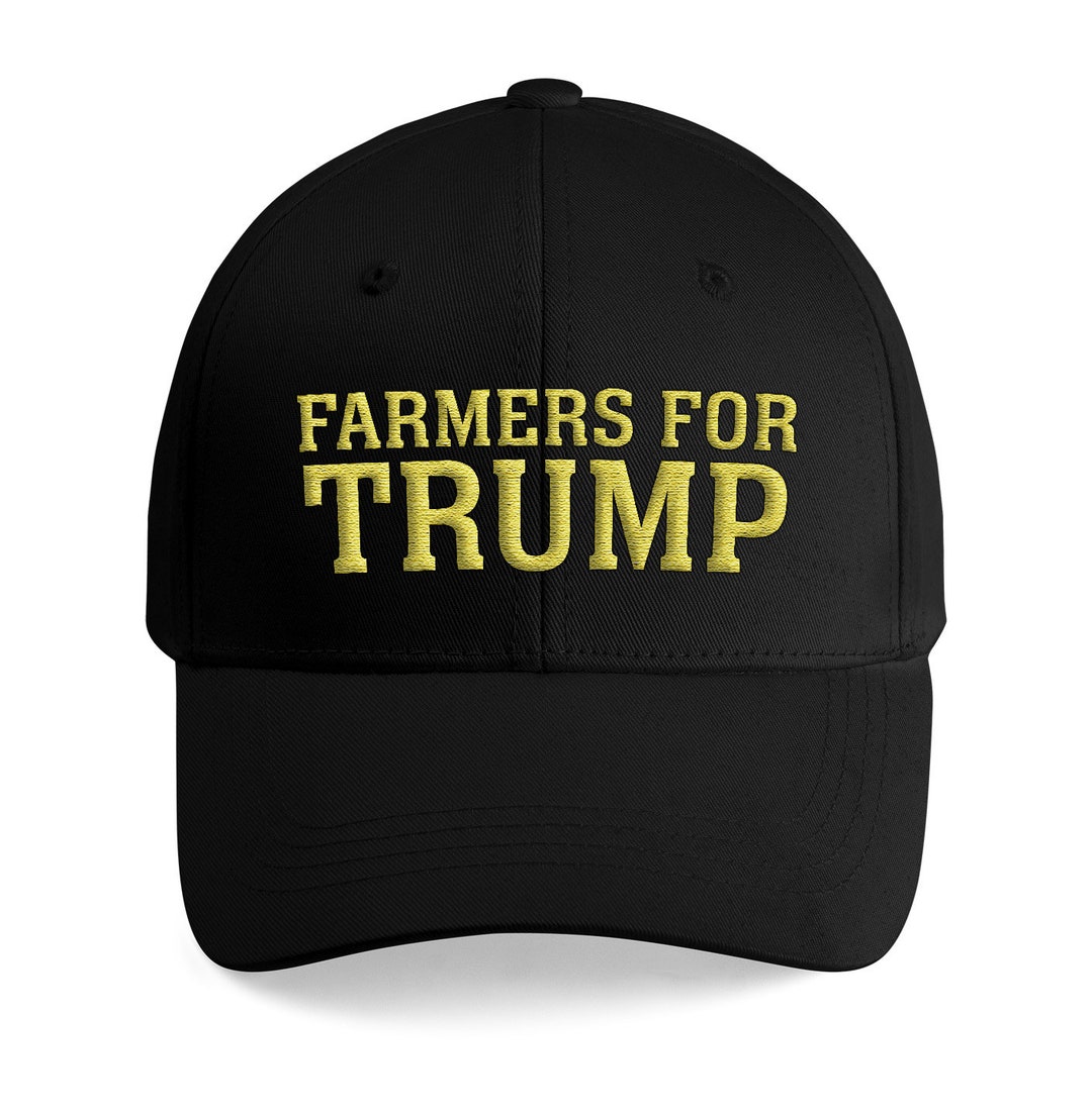 Farmers for Trump Embroidered Adjustable Baseball Cap Dad Hat, Farmers ...