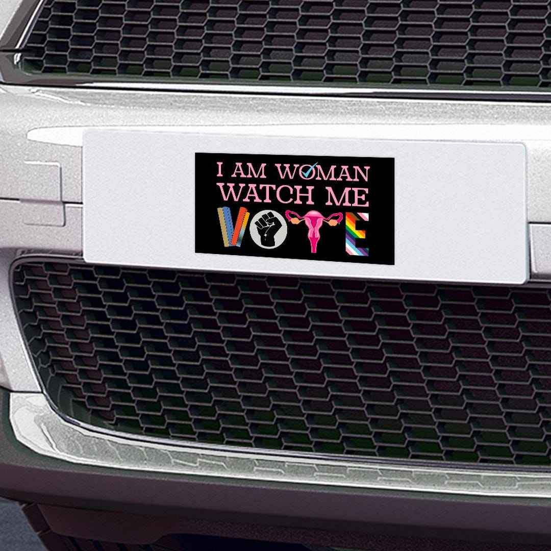 Kamala Harris 2024 Vote Bumper Sticker, Banned Books, BLM, Reproductive ...