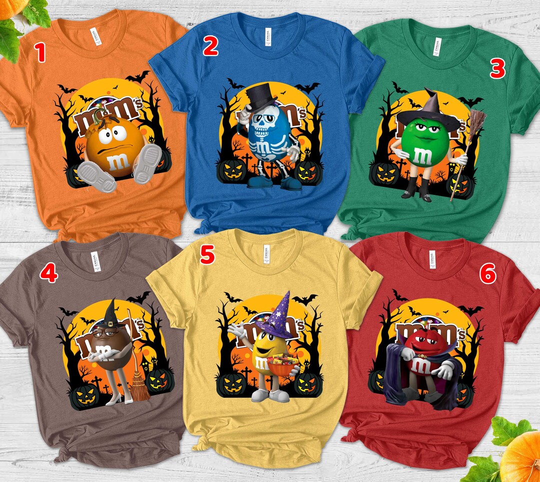 M&M Candies Shirt, M and M Matching Family Shirt, Group MM Shirt ...