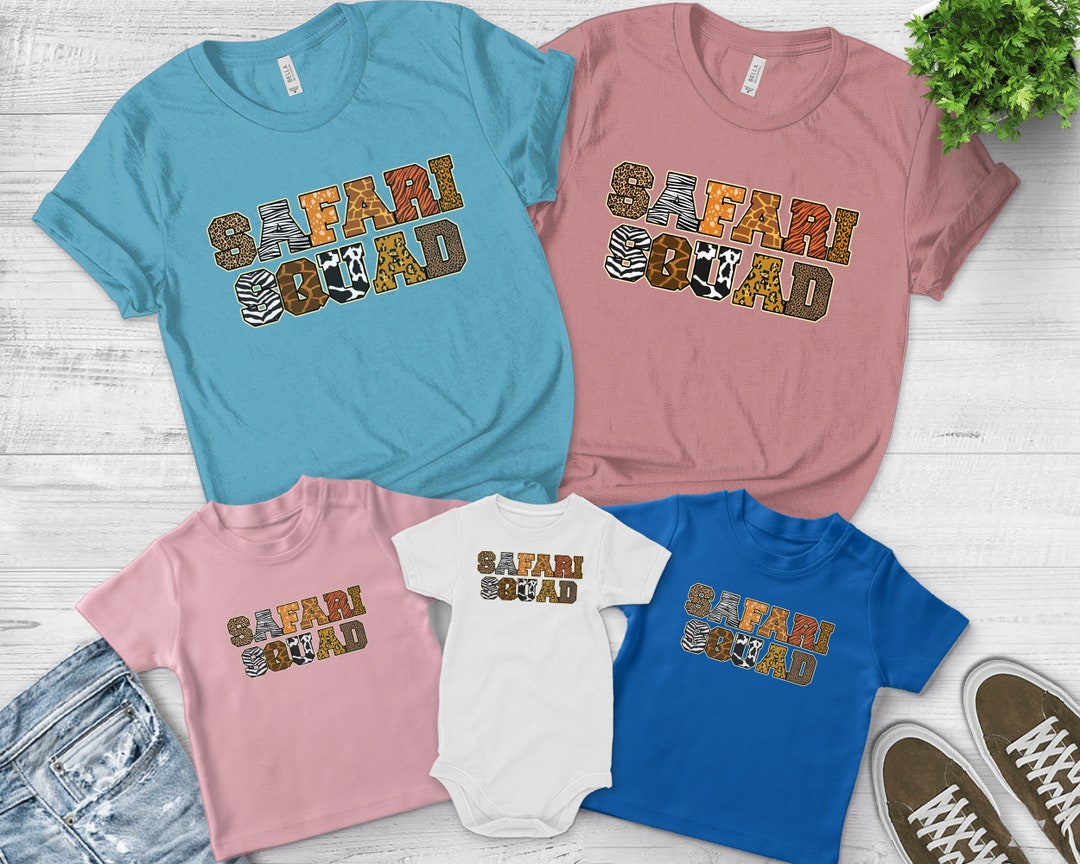 Safari Squad Shirt, Safari Gift,safari Guide Shirt,safari Trip Shirt ...