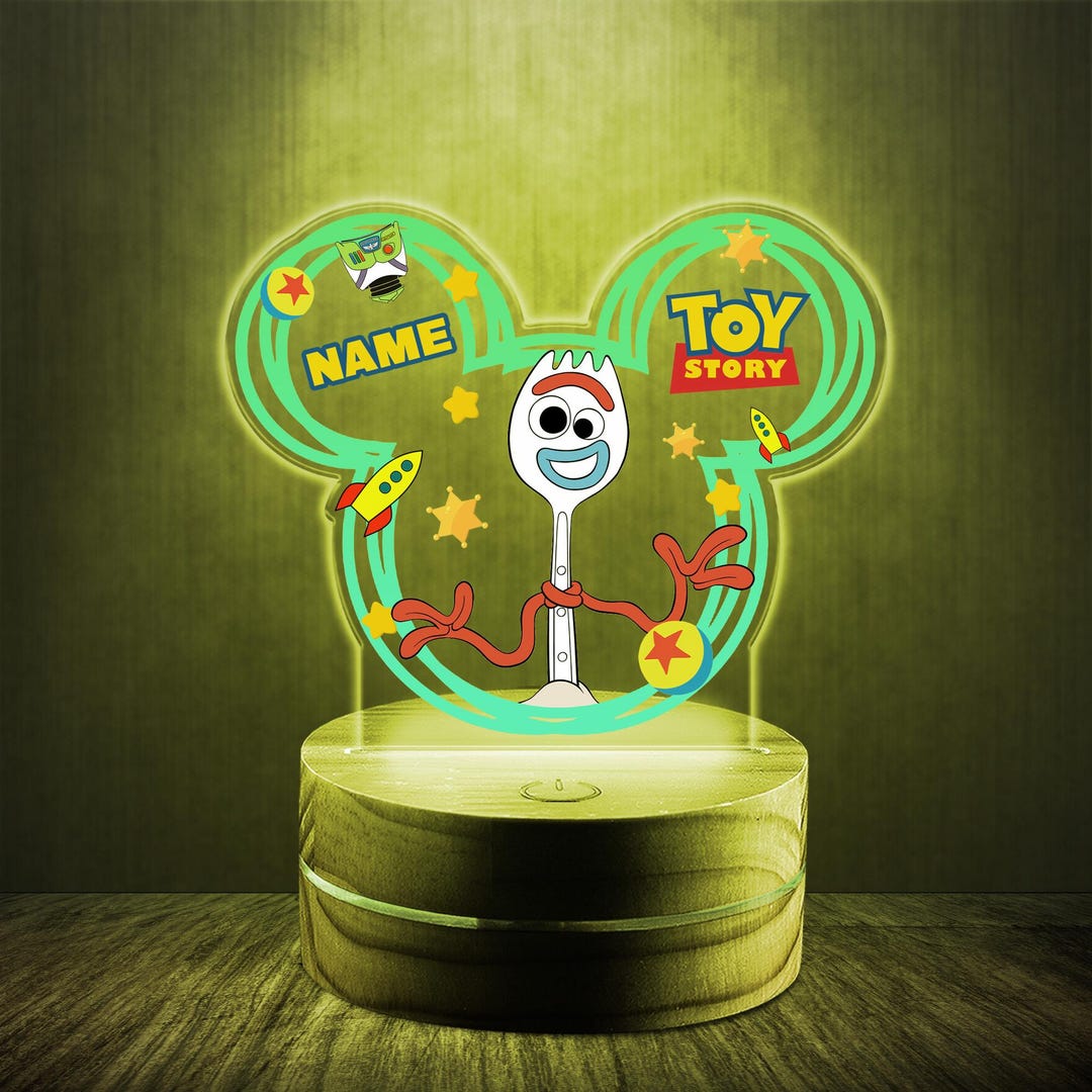 Personalized Disney Toy Story Night Light With Name,buzz Lightyear ...