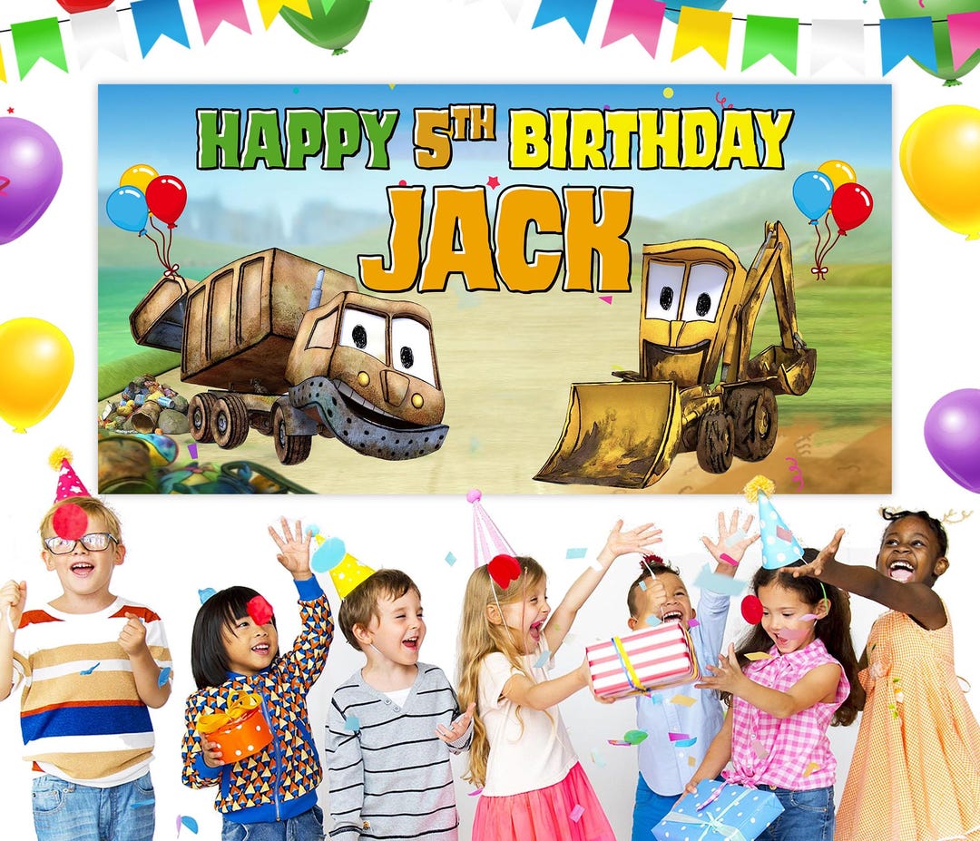Stinky and Dirty Birthday Backdrop/stinky and Dirty Birthday Banner ...