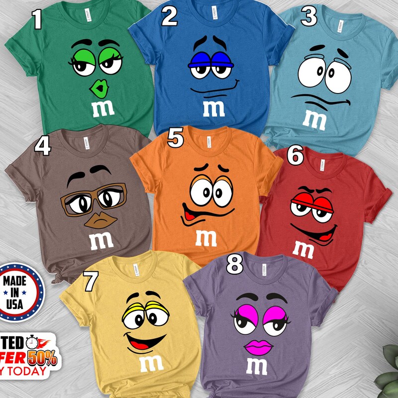M&m Face Svg - Etsy