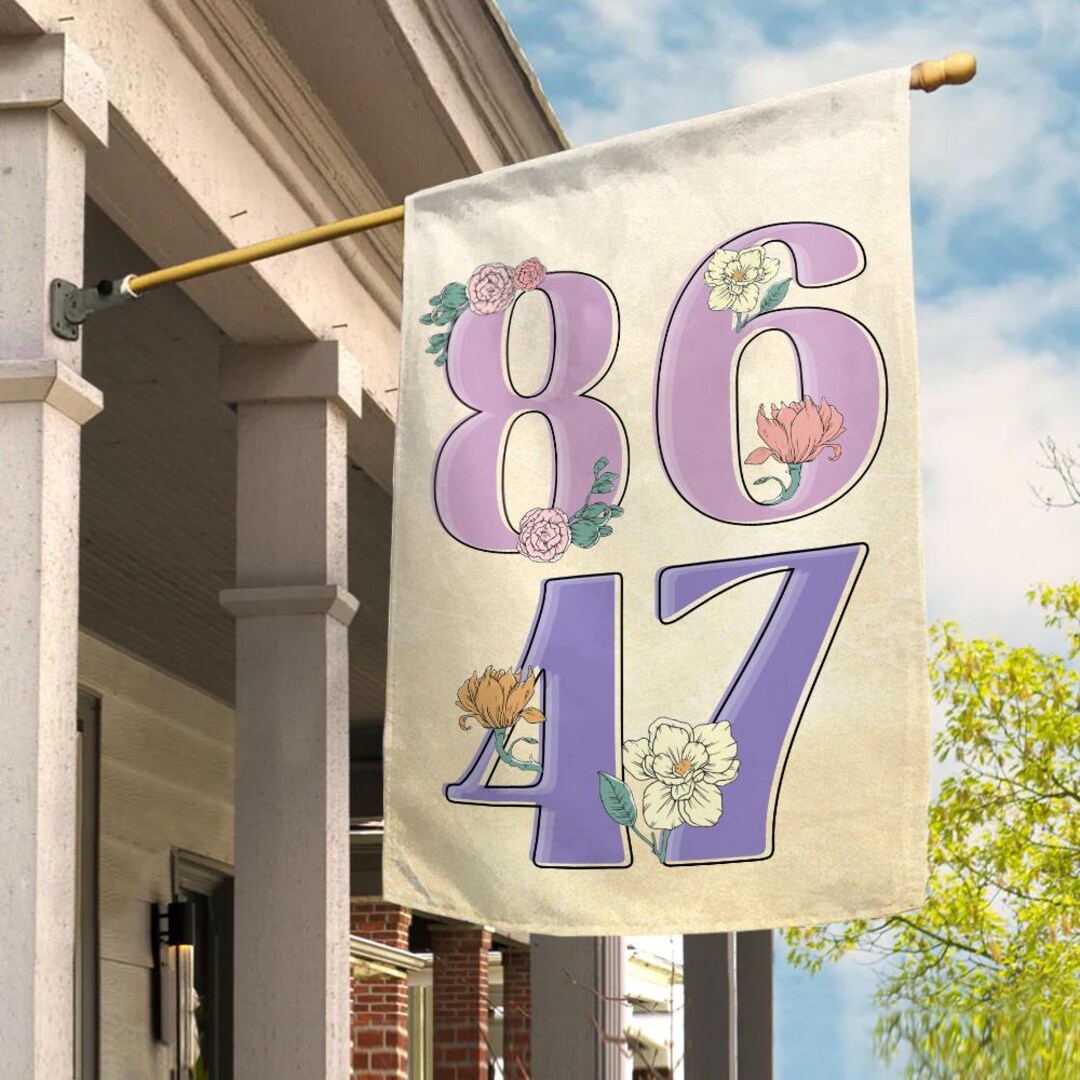 8647 Anti Trump Garden Flag, 8647 Flag Anti Trump Banner, Feminist Yard ...