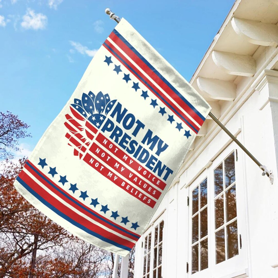 Not My President Flag, Anti Trump Flag, Feminist Flag, Fuck Trump Flag ...