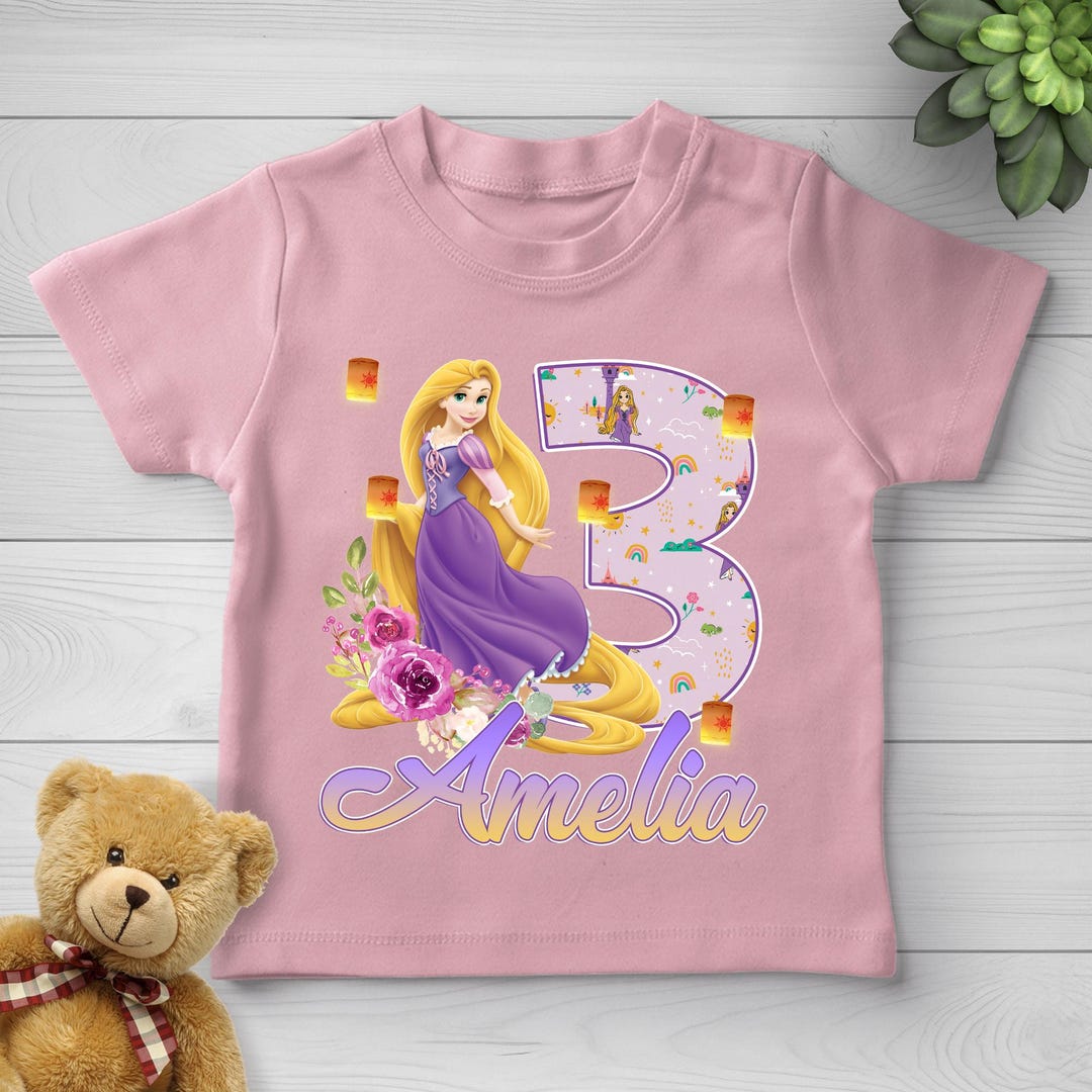 Rapunzel Disney Princess Shirt, Rapunzel Family Matching Shirts ...