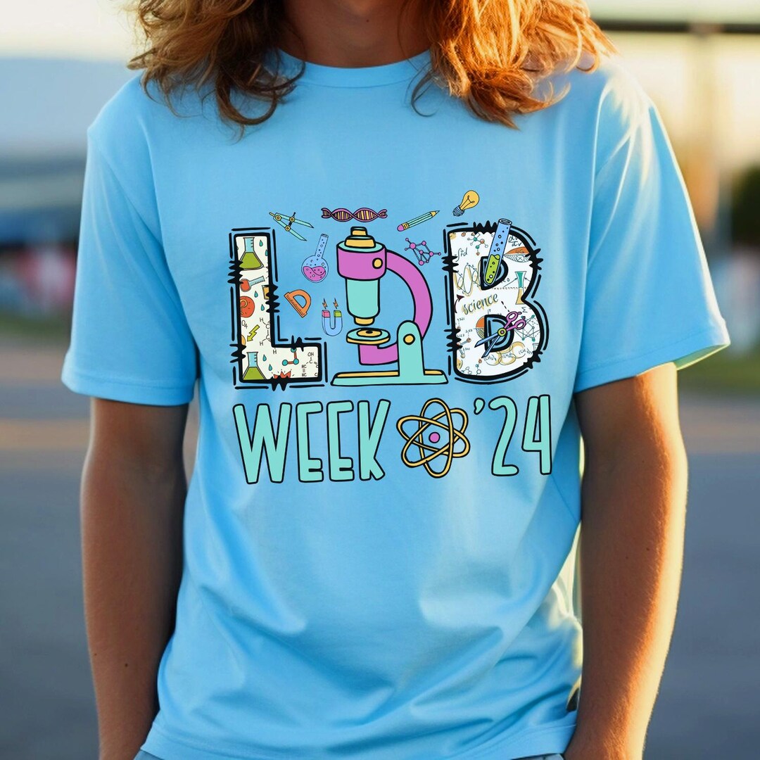 Retro Lab Week 2024 Tee, the Lab is Everything Tee, Medical Lab Tech ...