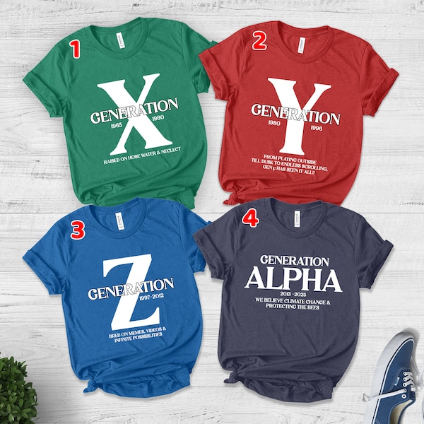 Funny Gen X Z Shirt - Etsy