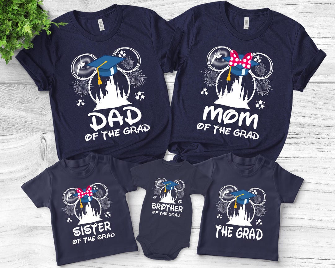 Disney Family Graduation Shirts, Graduate Disney Shirt, Disney ...