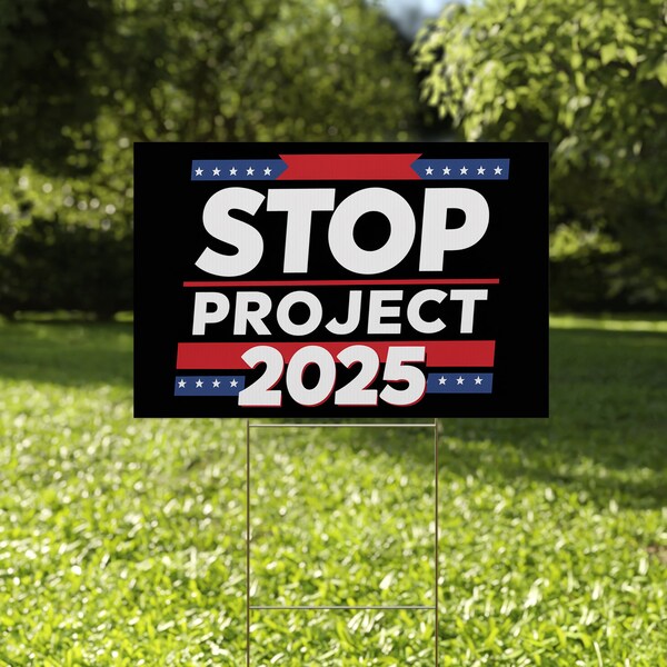 Project 2025 Yard - Etsy