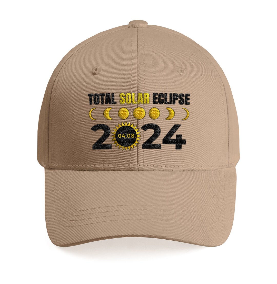 Total-solar-eclipse 2024 Hat, Total-solar-eclipse April 8 2024 Baseball ...