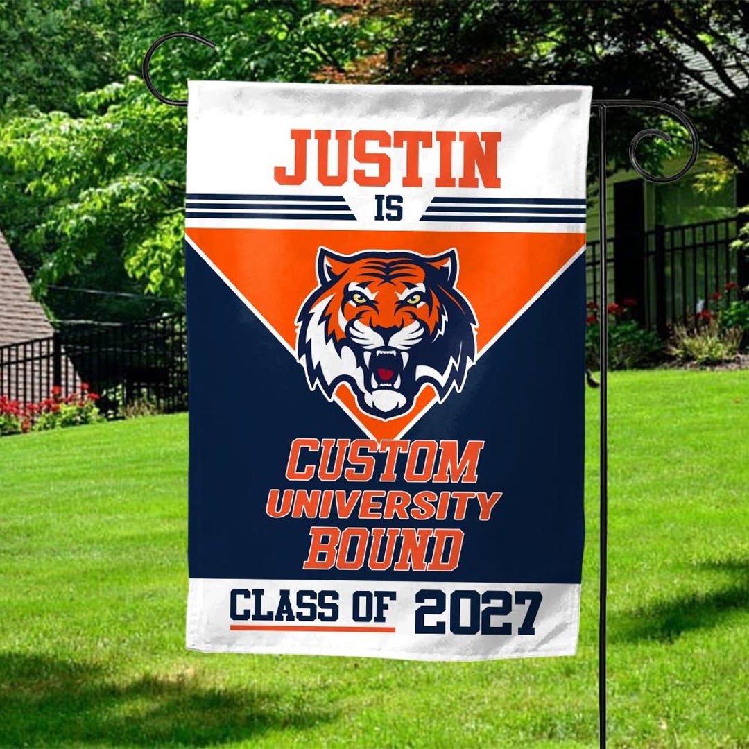Custom Graduation Flag, Graduate Yard Sign,college Grad Flag,college ...