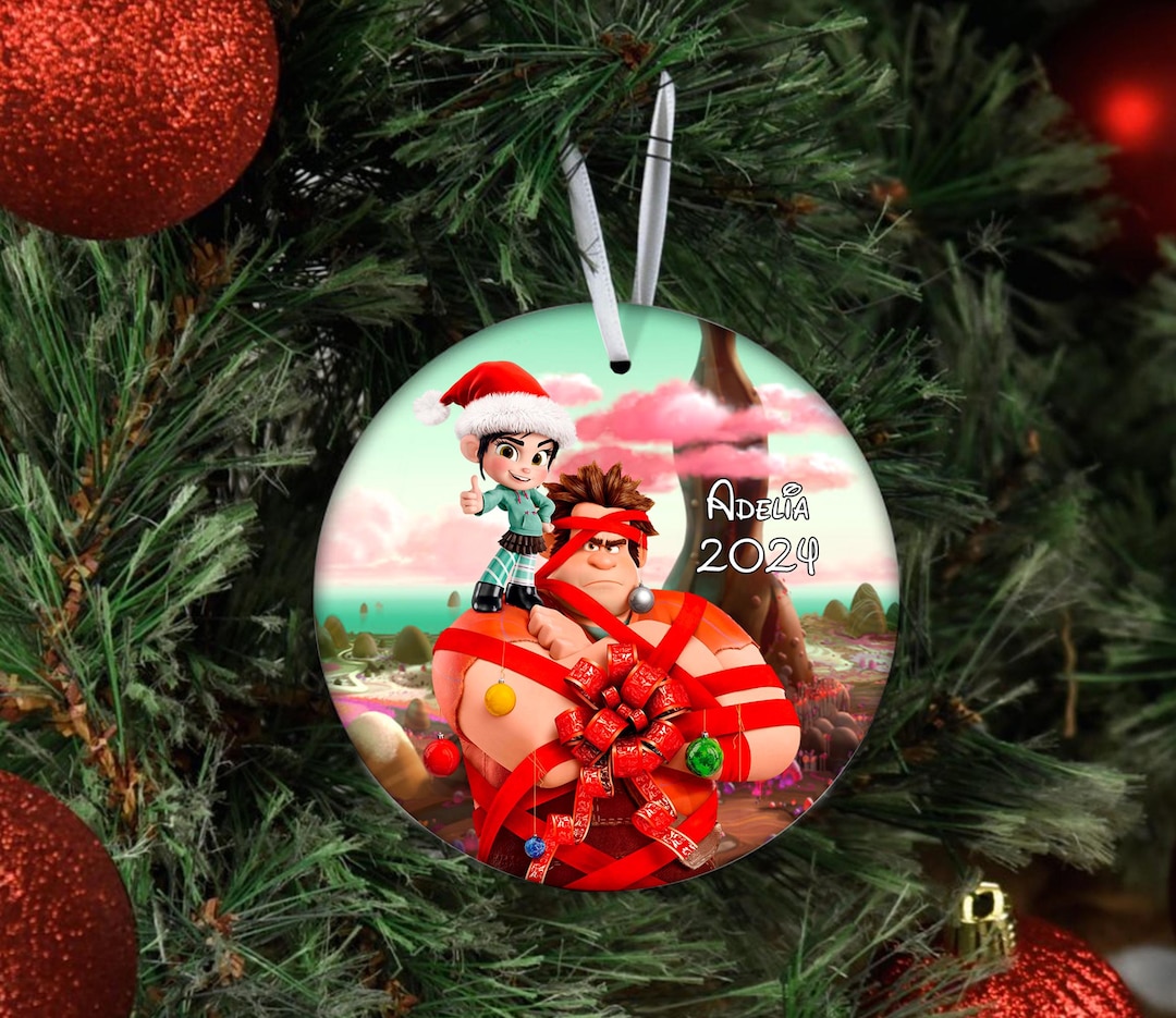 Personalized Wreck-it Ralph Ornament, Wreck-it Ralph Ornament, Custom ...