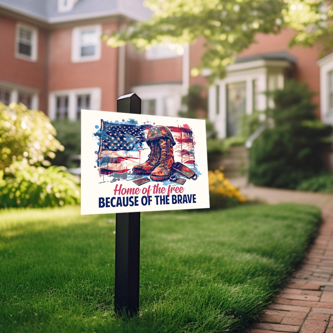 Memorial Day Yard Sign Outdoor Decor,remember and Honor Our Heroes ...