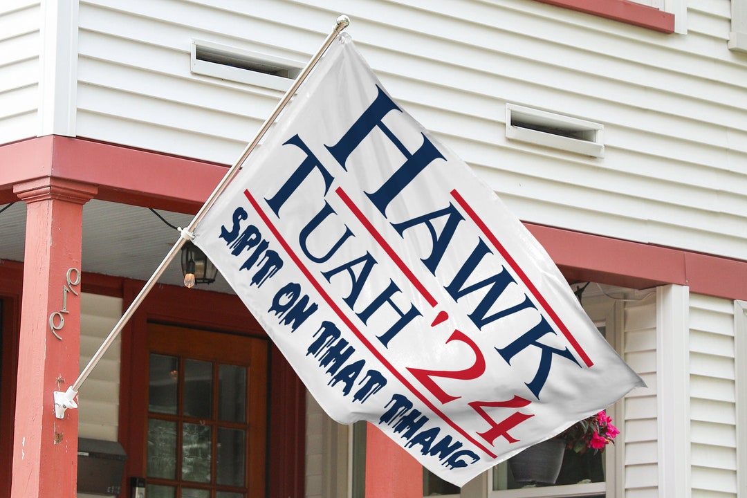 Hawk Tuah 24 Spit on That Thang Flag, Hawk Tuah Girl Flag, Hawk Tuah ...