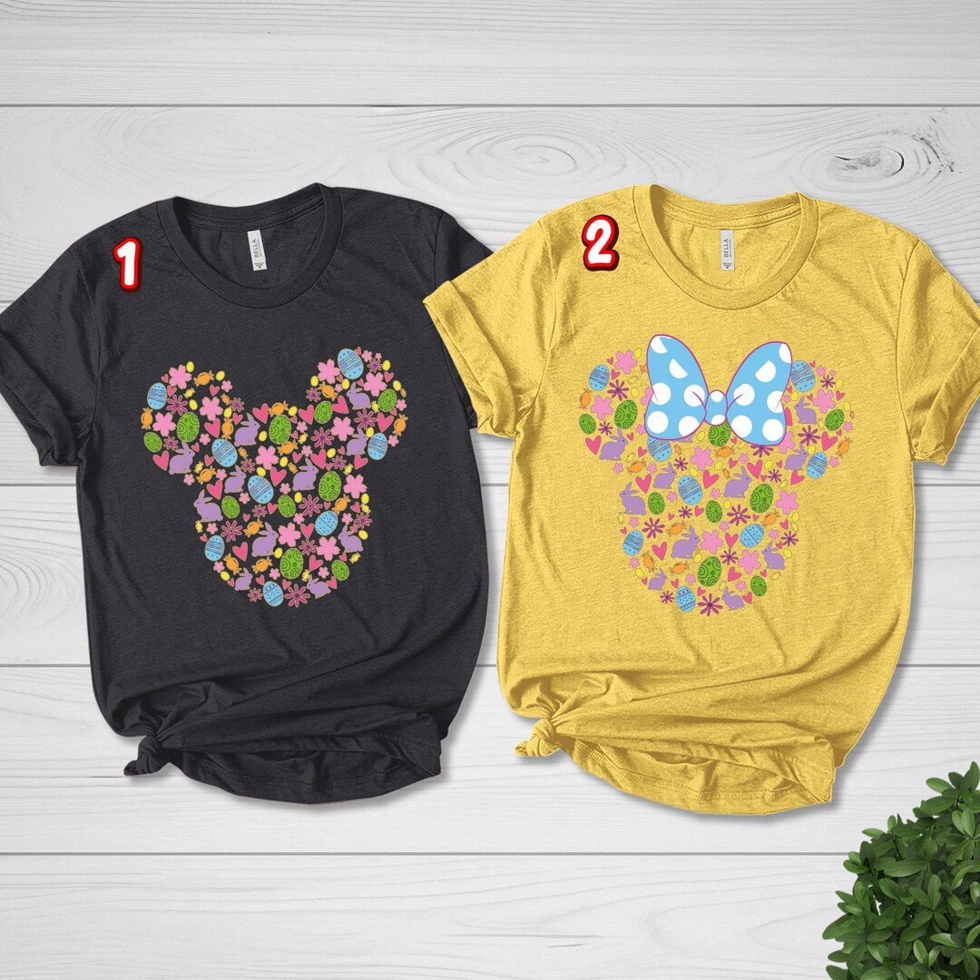 Disney Easter Shirt, Mickey and Minnie, Easter Matching Shirt ...