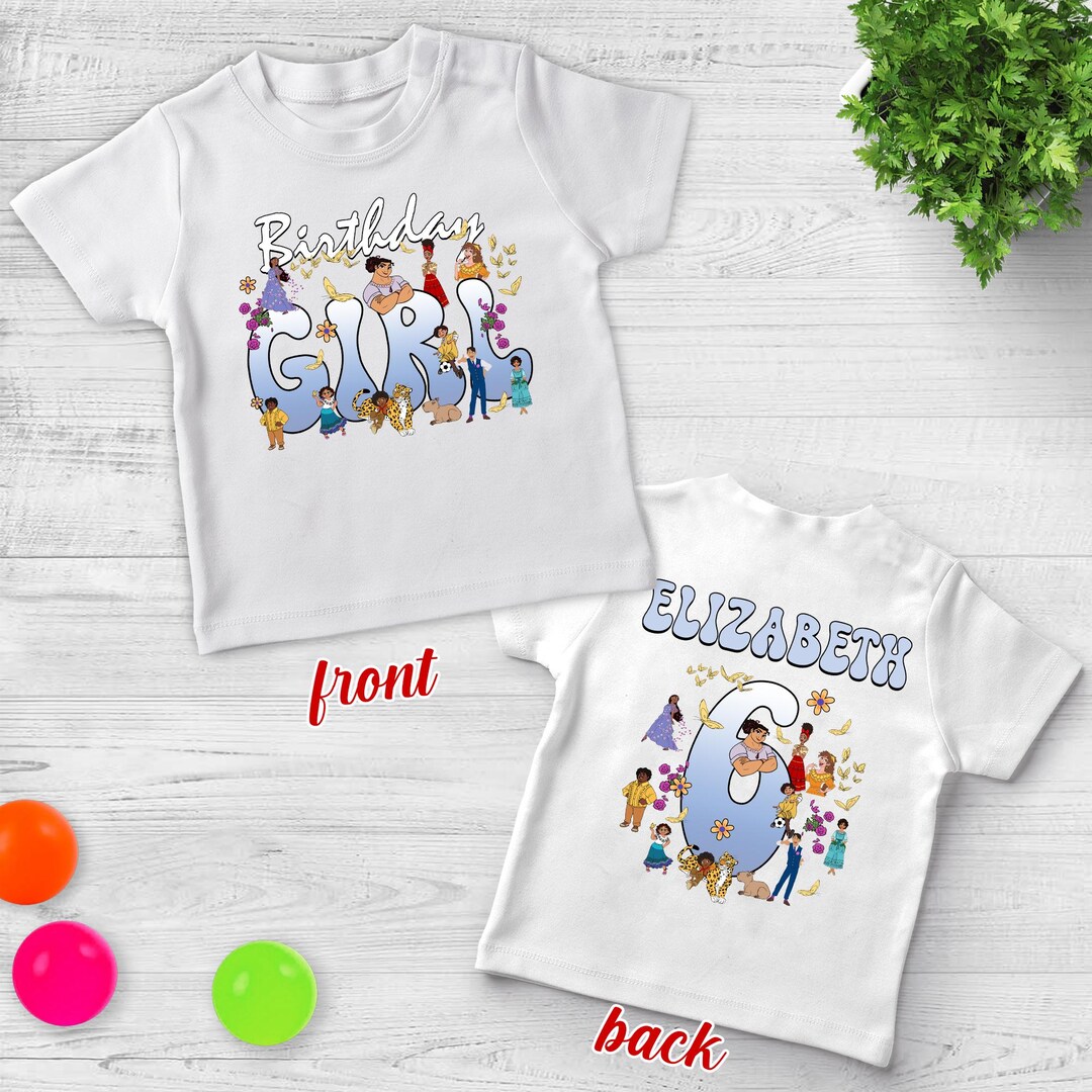 Personalized Encanto Mirabel Birthday Shirt, Disney Birthday Girl Shirt ...