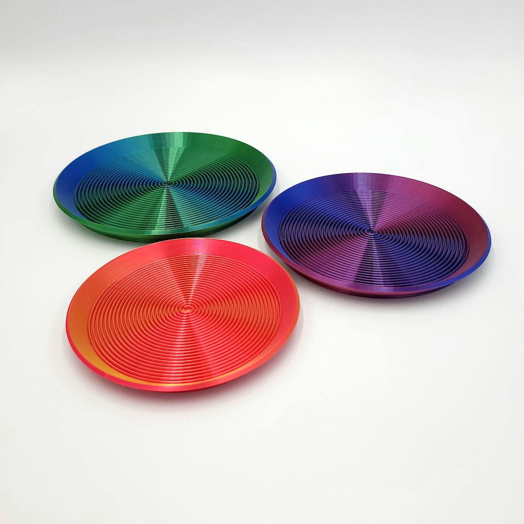 Colorful Plant Saucer - Etsy